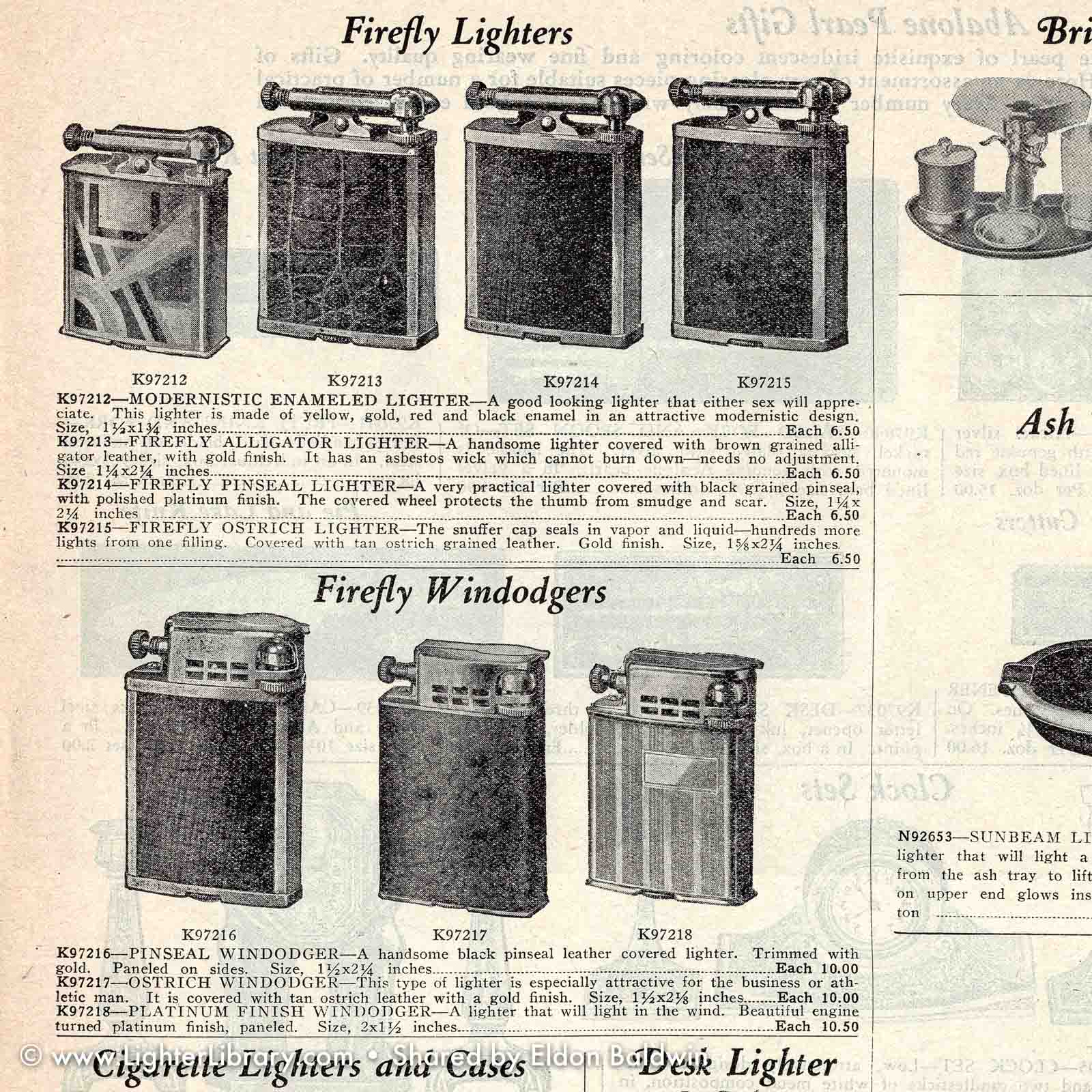 Clark Lighter Co. - Clark Firefly Lighters